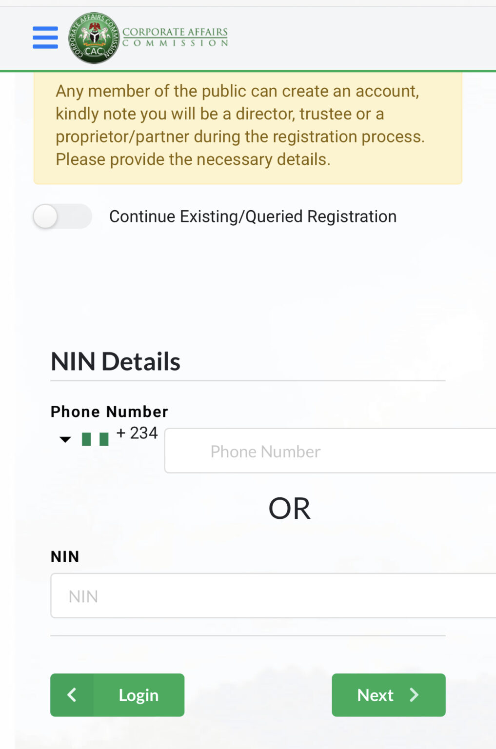 CAC BUSINESS NAME REGISTRATION : STEP BY STEP GUIDE