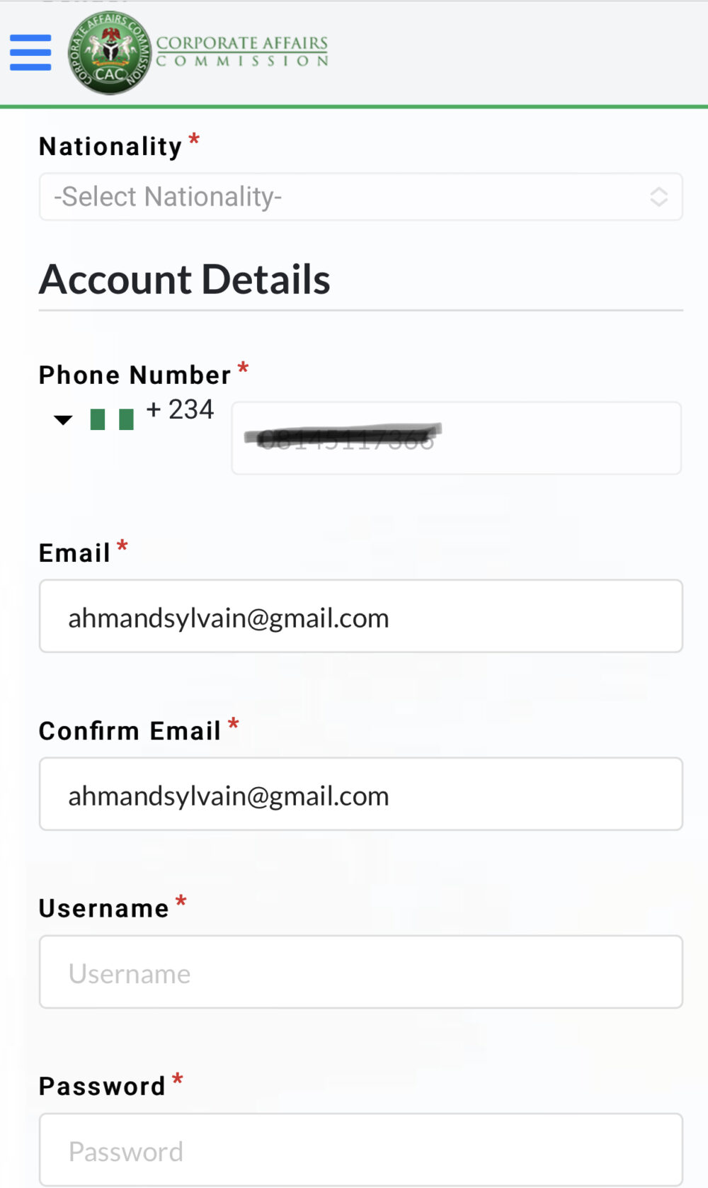 CAC REGISTRATION: Learn how to register your business yourself