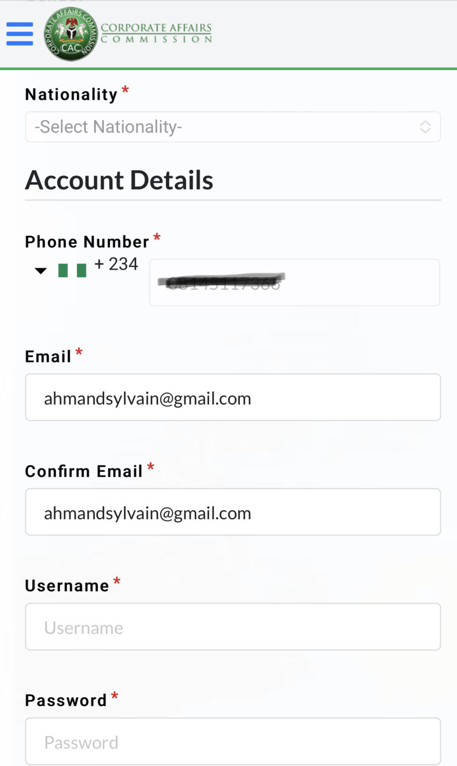 CAC REGISTRATION: Learn how to register your business yourself