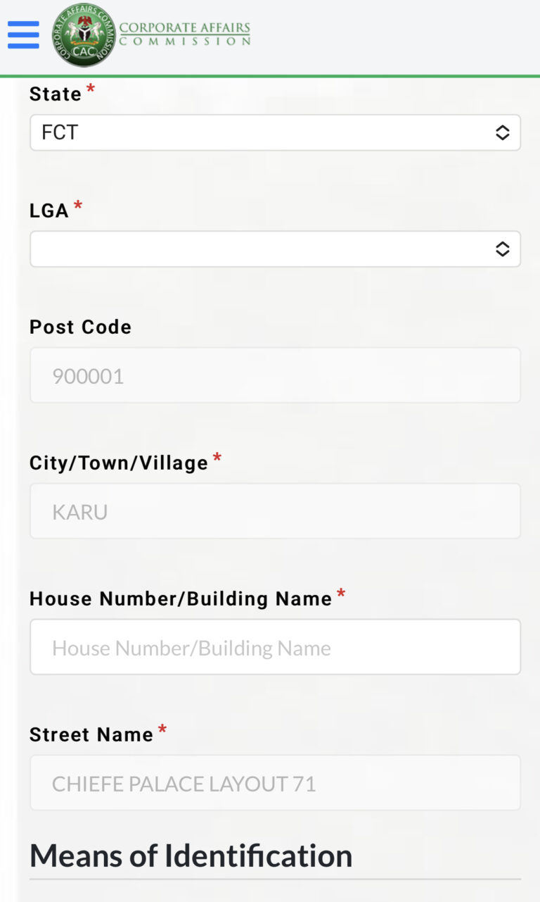 CAC REGISTRATION: Learn how to register your business yourself
